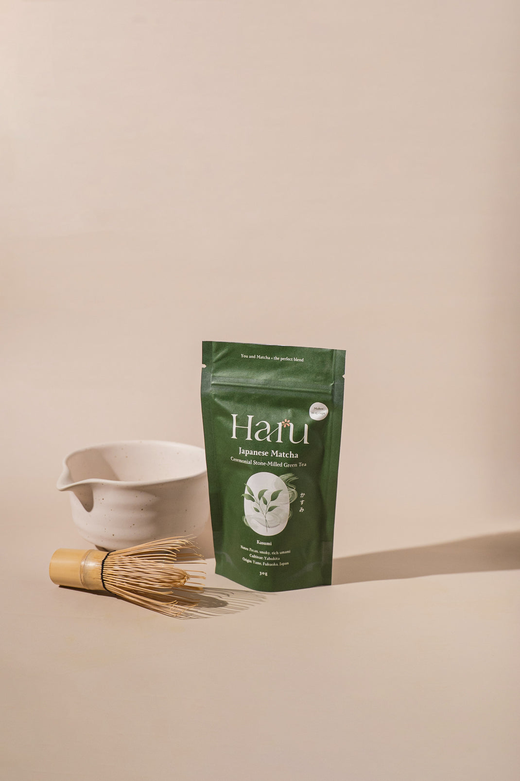 Ceremonial grade Matcha for making at home – Haru